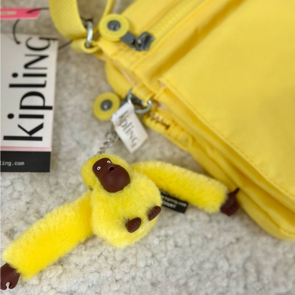 Kipling | Bags | Kipling Yellow Crossbody Bag | Poshmark